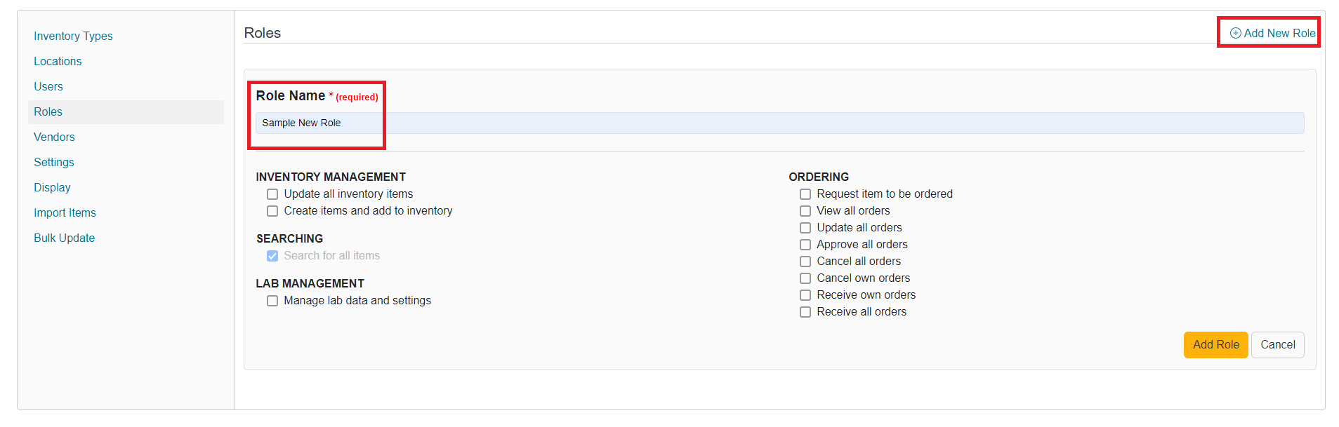 Creating Custom Roles – LabArchives