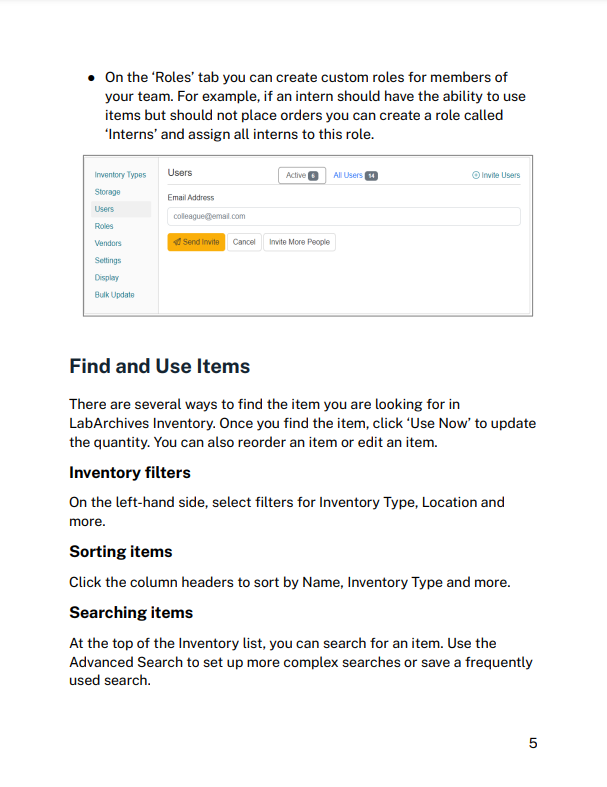 Quick Start Guide for Lab Managers – LabArchives
