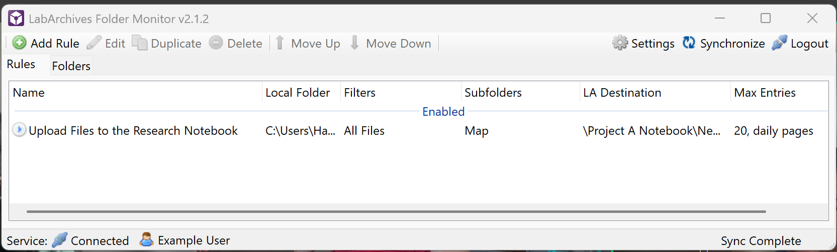LabArchives Folder Monitor for Windows – LabArchives