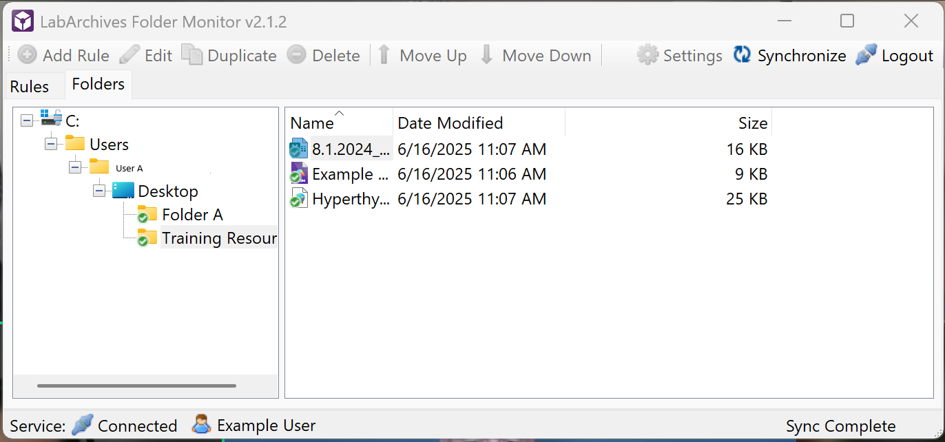 LabArchives Folder Monitor for Windows – LabArchives