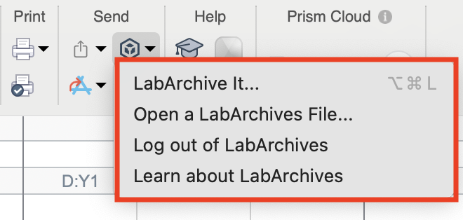 GraphPad Prism Integration – LabArchives